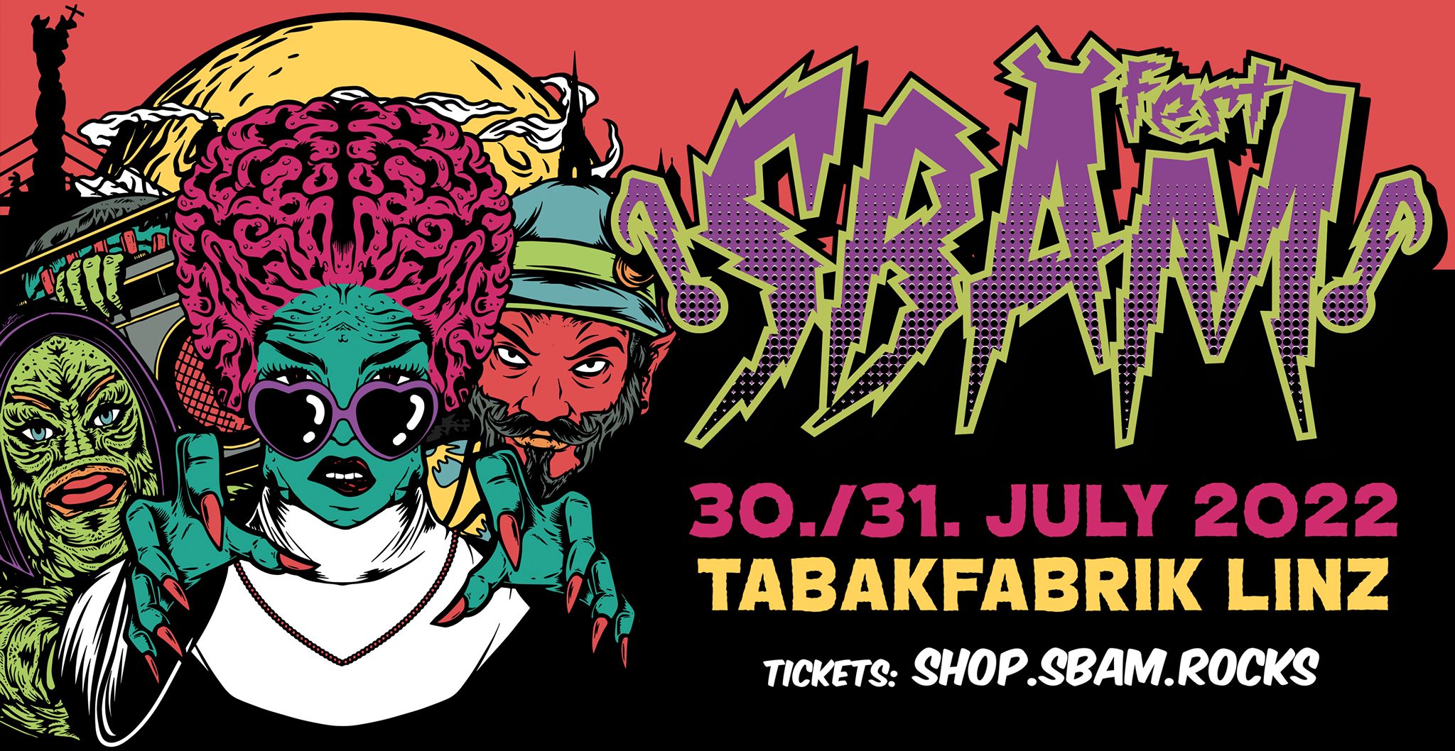 SBÄM Fest Announces First Wave Of Bands For 2022 - ThePunkSite.com