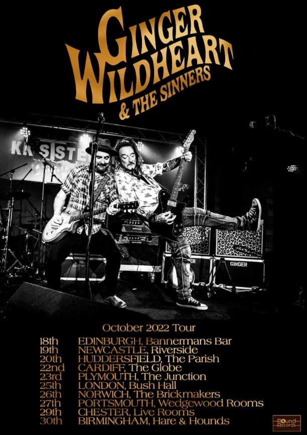 Ginger Wildheart & The Sinners Share “Footprints In The Sand” Video ...