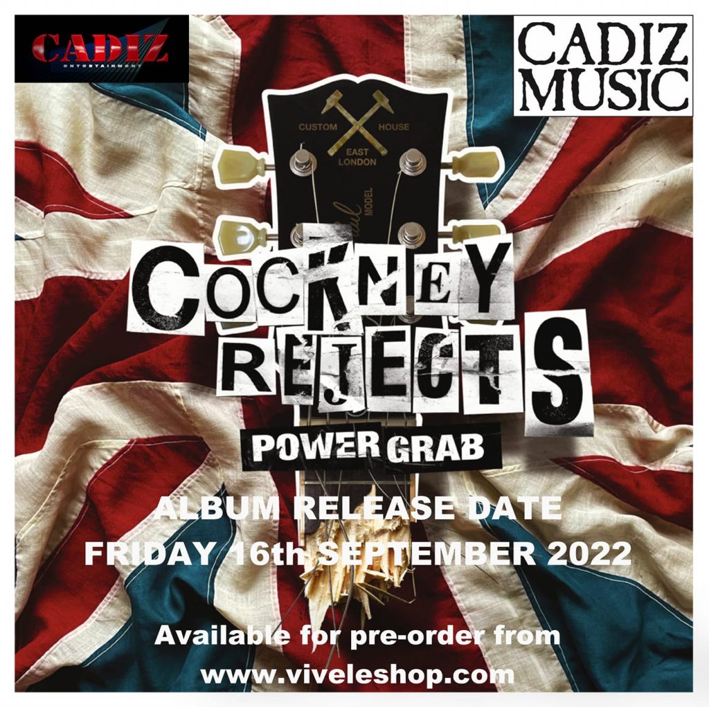 Cockney Rejects Announce New Album “Power Grab" - ThePunkSite.com