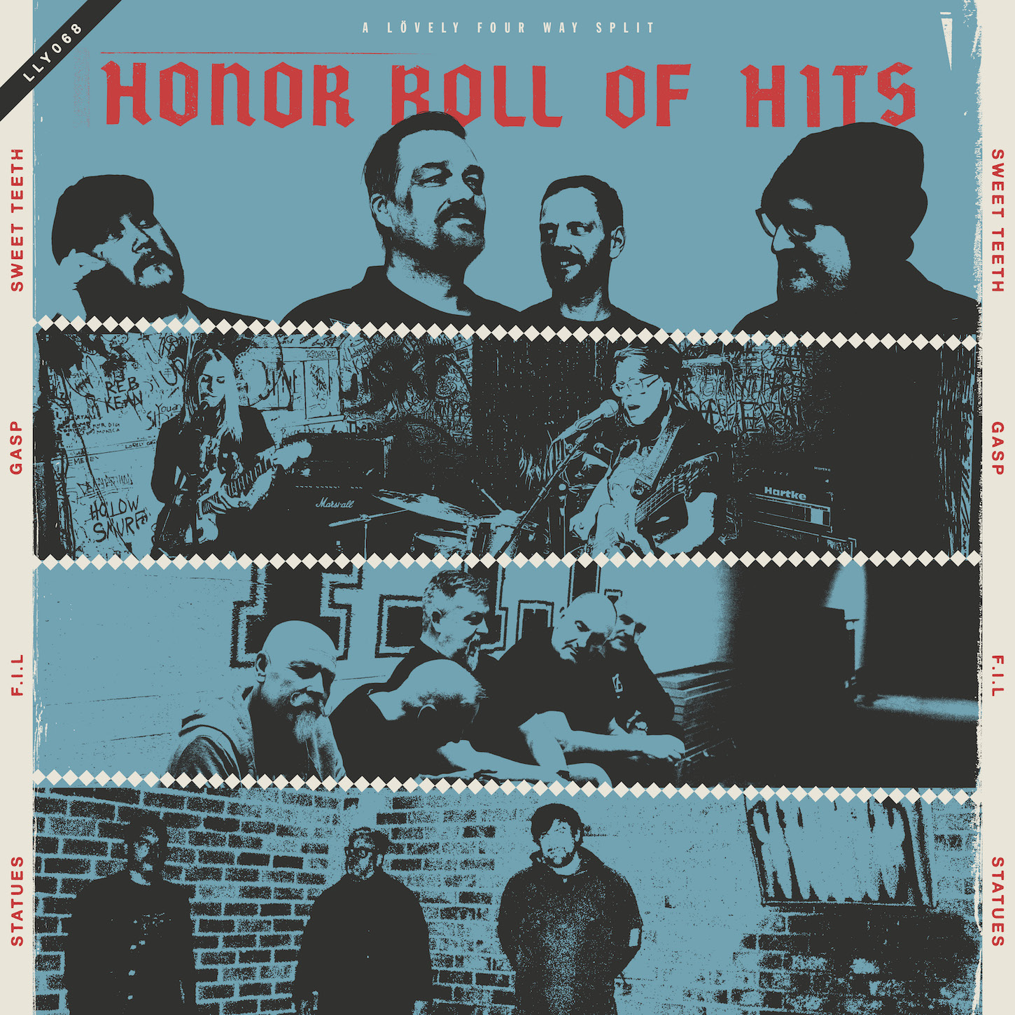 Lövely Records Release "Honor Role Of Hits" Four Way Split Album ...