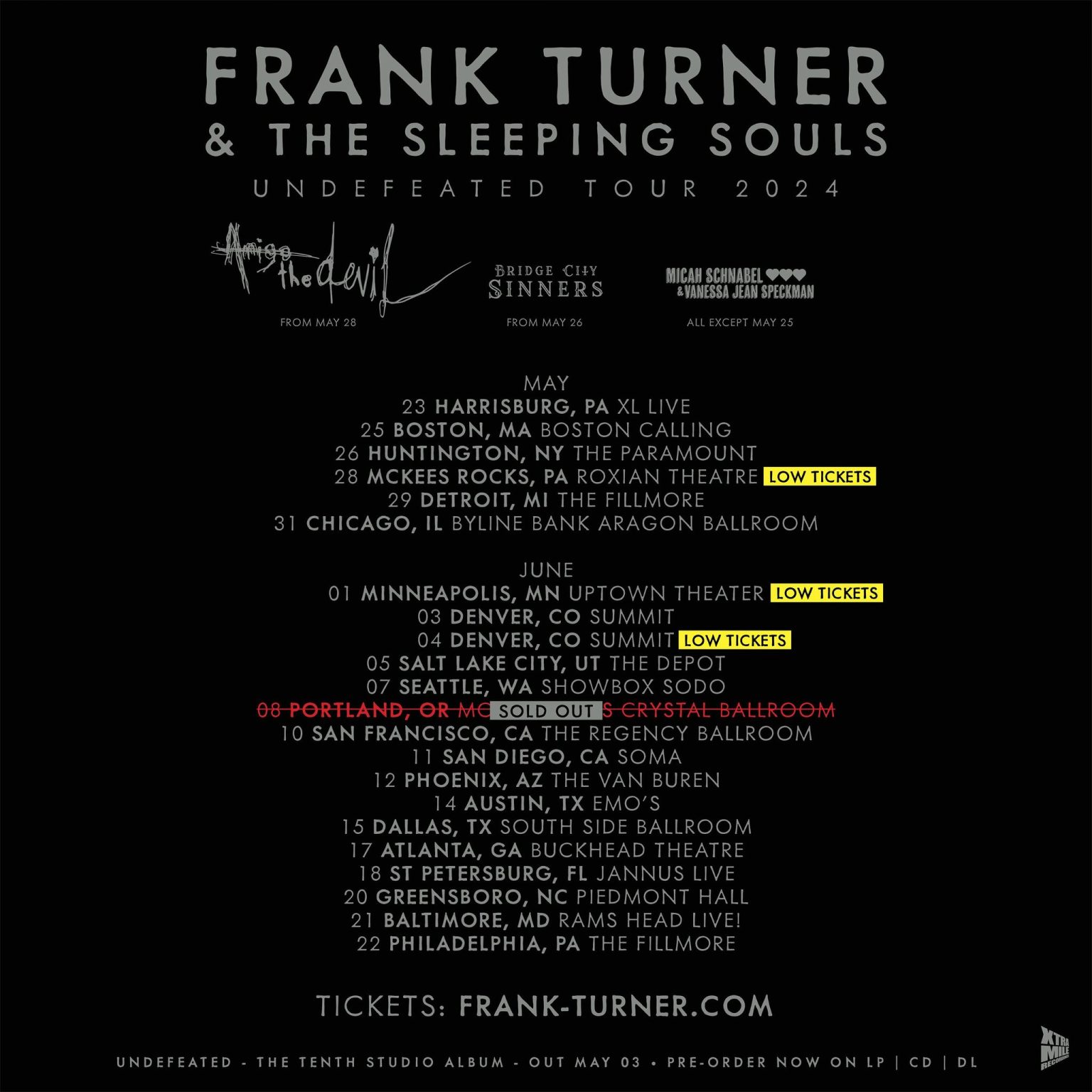 Frank Turner Becomes A World Record Holder Ahead Of "Undefeated" US ...