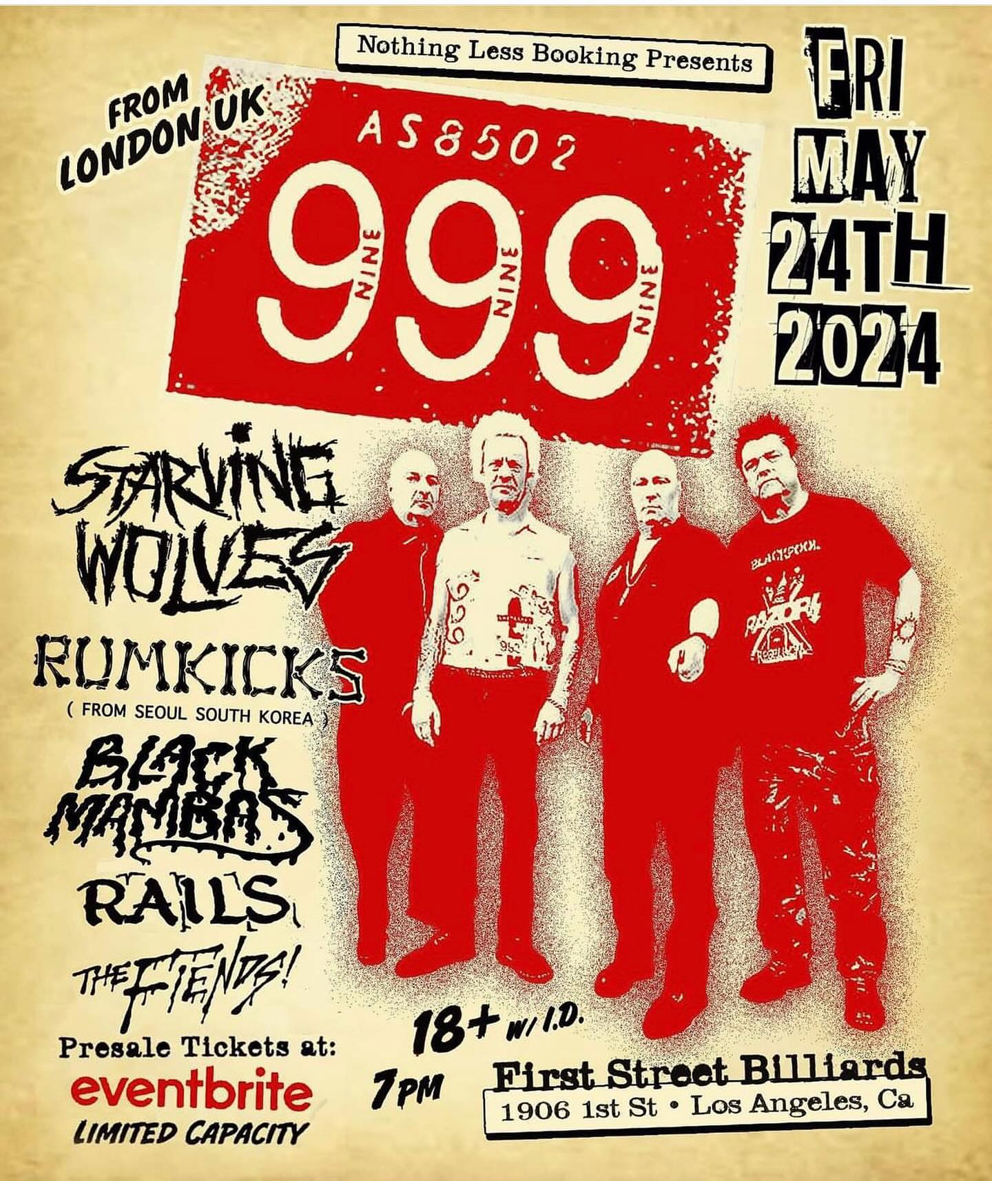 999 - Live In Los Angeles - ThePunkSite.com