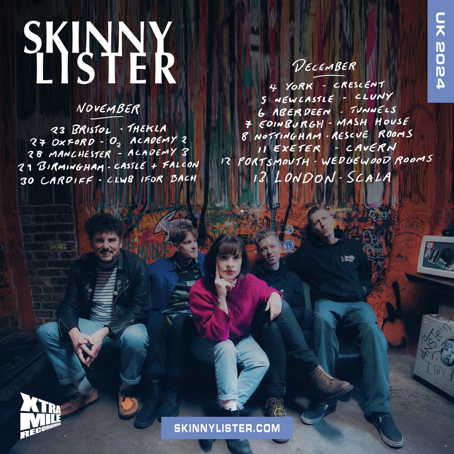 Skinny Lister Drop "Pub Shed Bootleg" EP - ThePunkSite.com