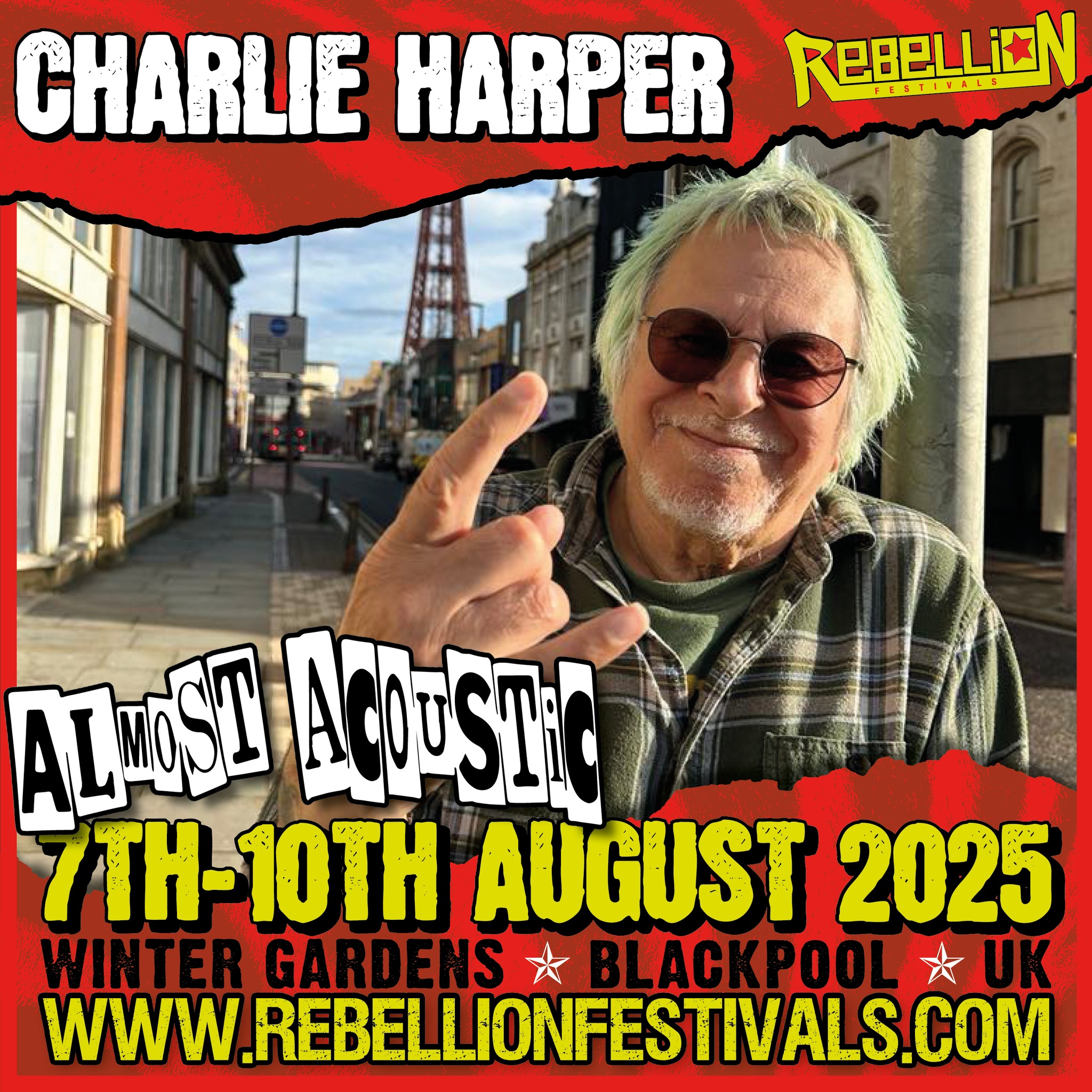 UK Subs & Charlie Harper "Almost Acoustic" Confirmed For 2025 Rebellion ...