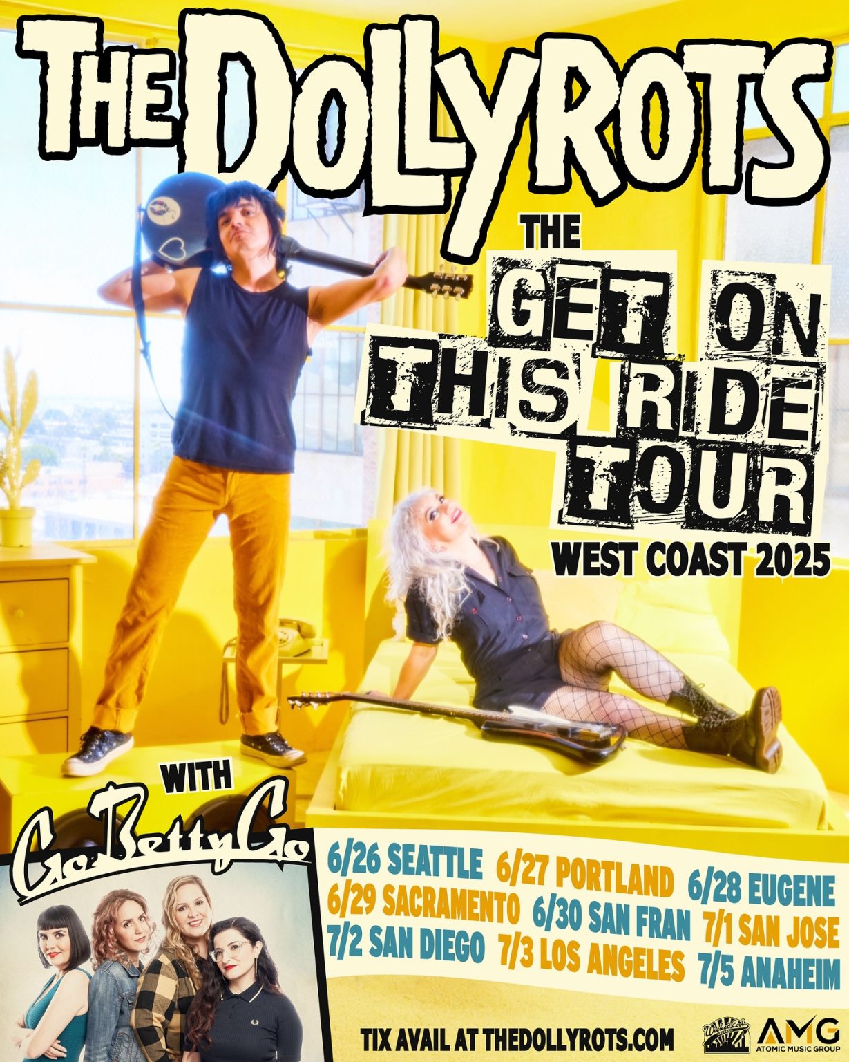 The Dollyrots To Release New Single "Get On This Ride" - ThePunkSite.com