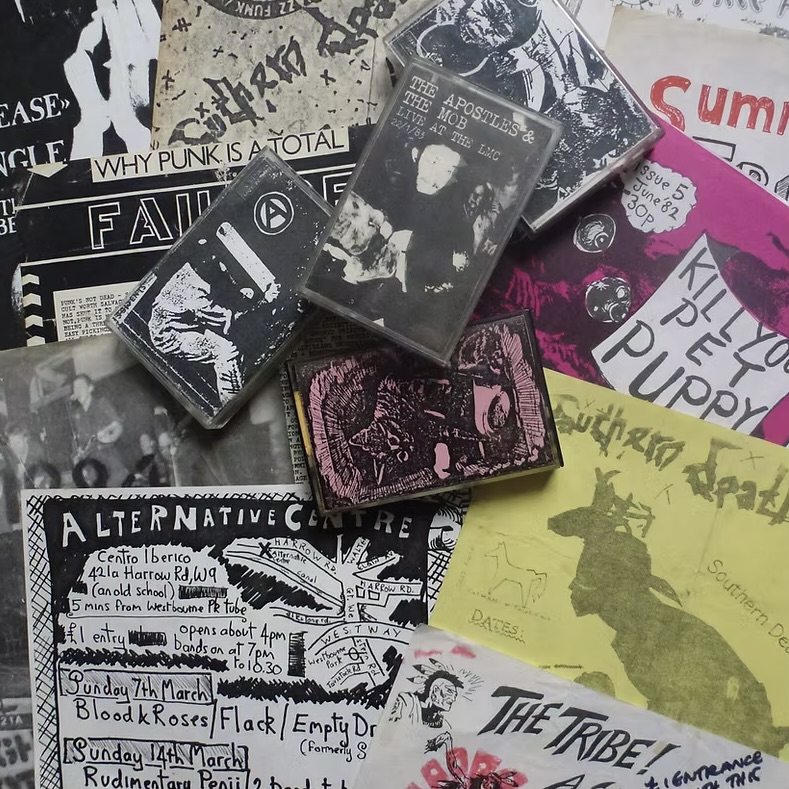 Earth Island Books Release Punk Flyers & Posters Archive "Not Just Bits ...
