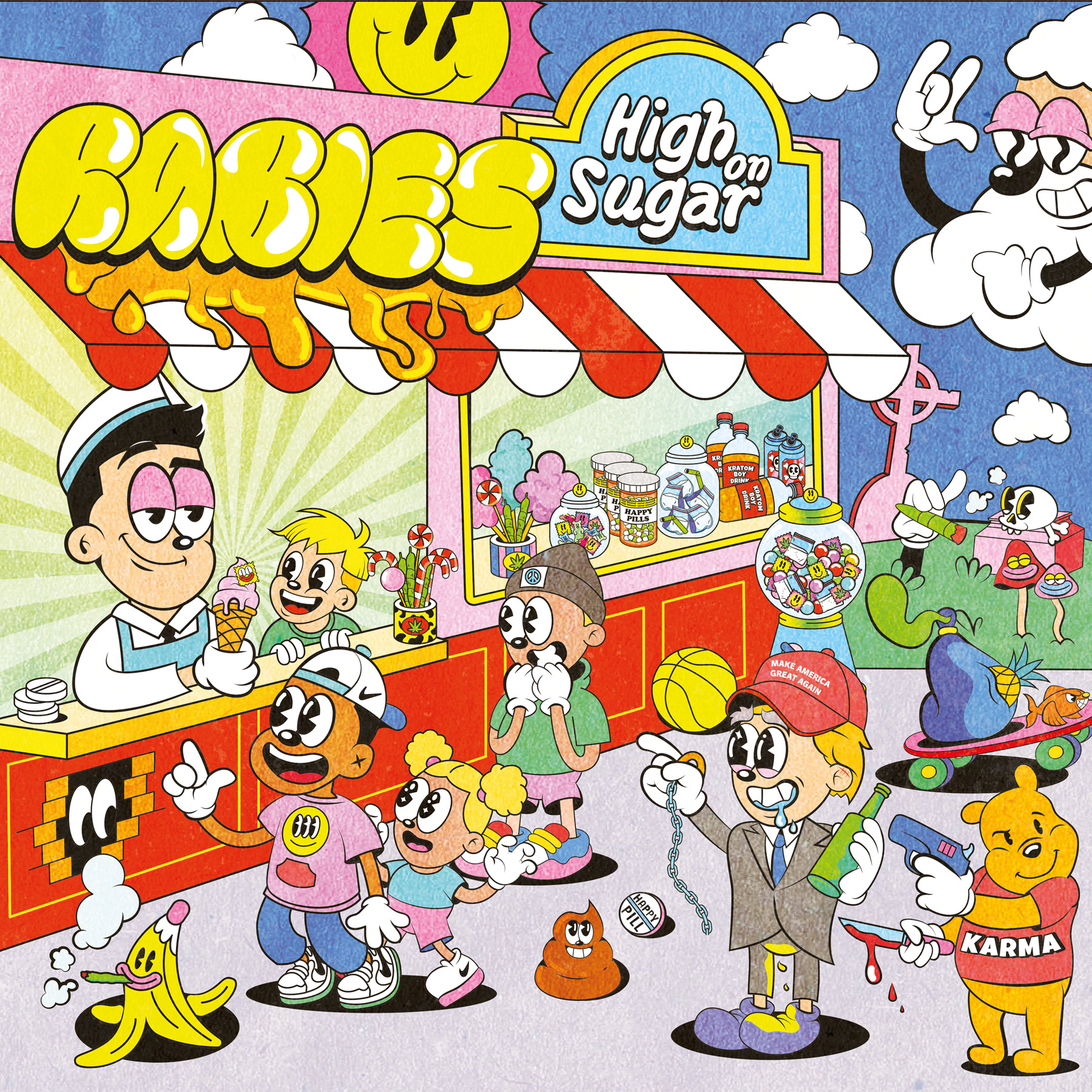 Rabies Address Instant Gratification On New Album "High On Sugar ...