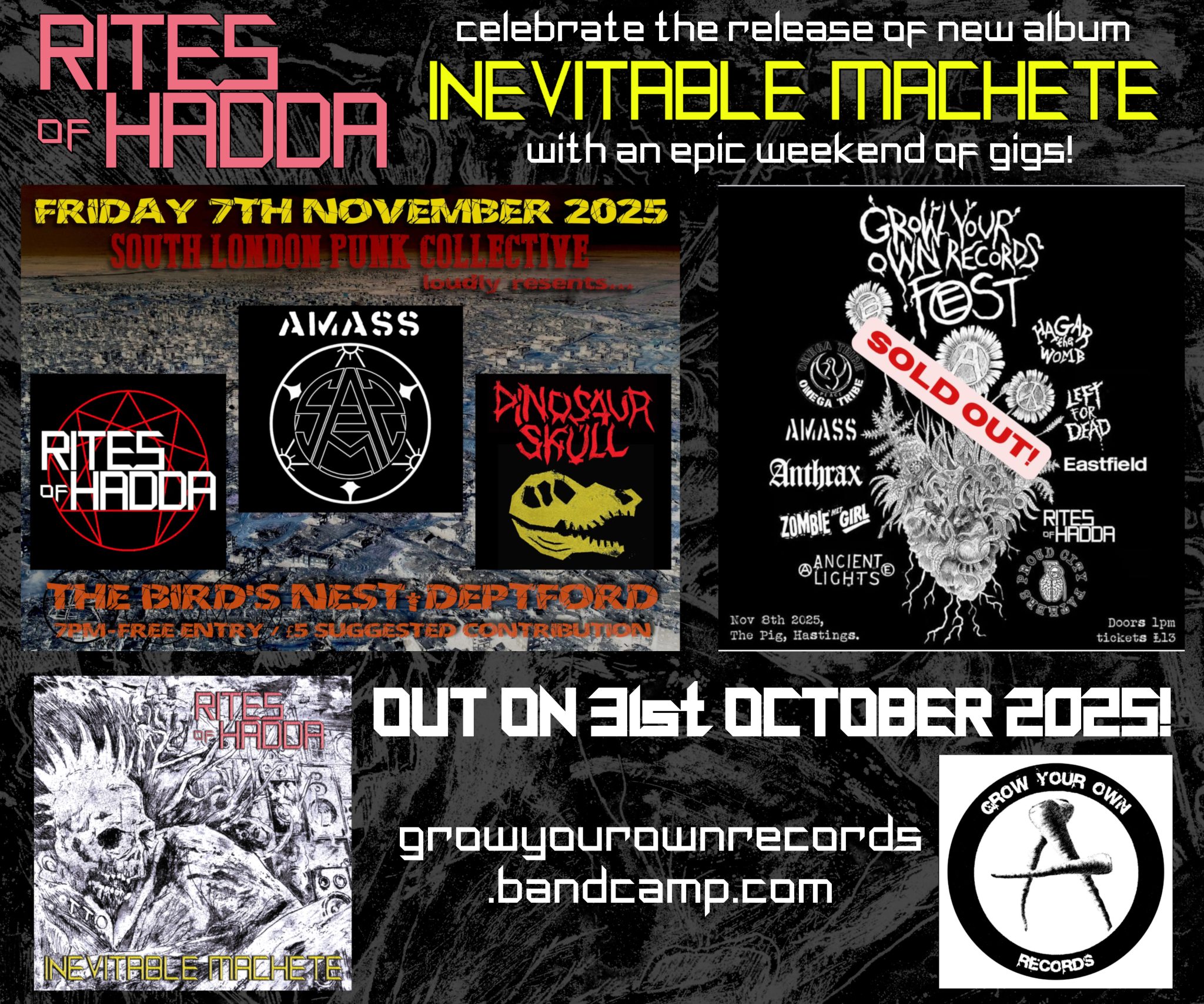 Rites Of Hadda Celebrate Samhain With New Album "Inevitable Machete ...