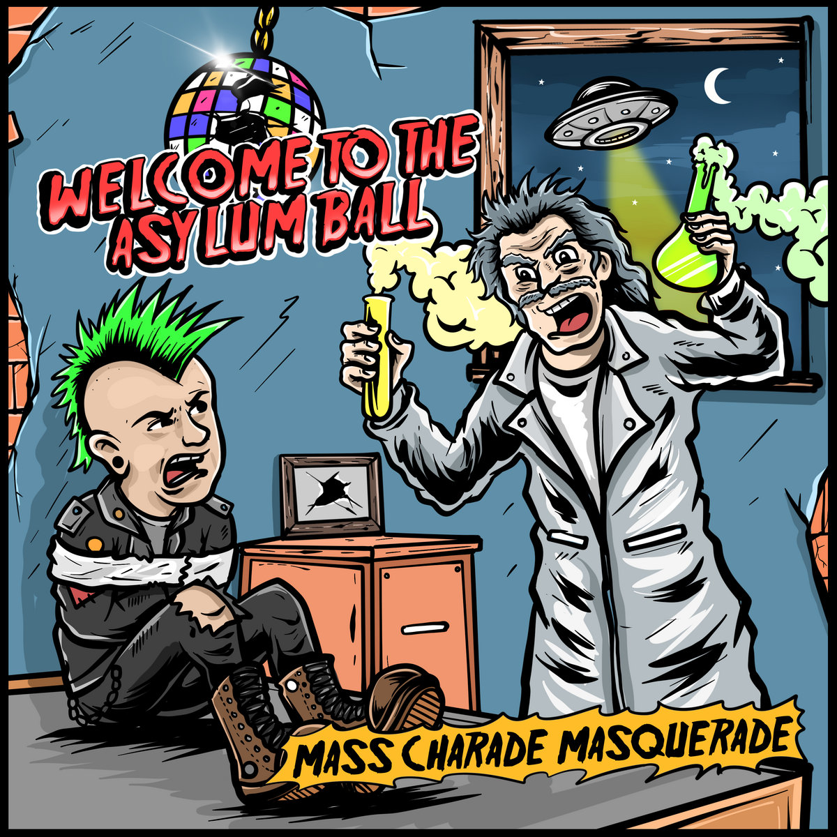 Mass Charade Masquerade Issue "Welcome To The Asylum Ball" Concept ...