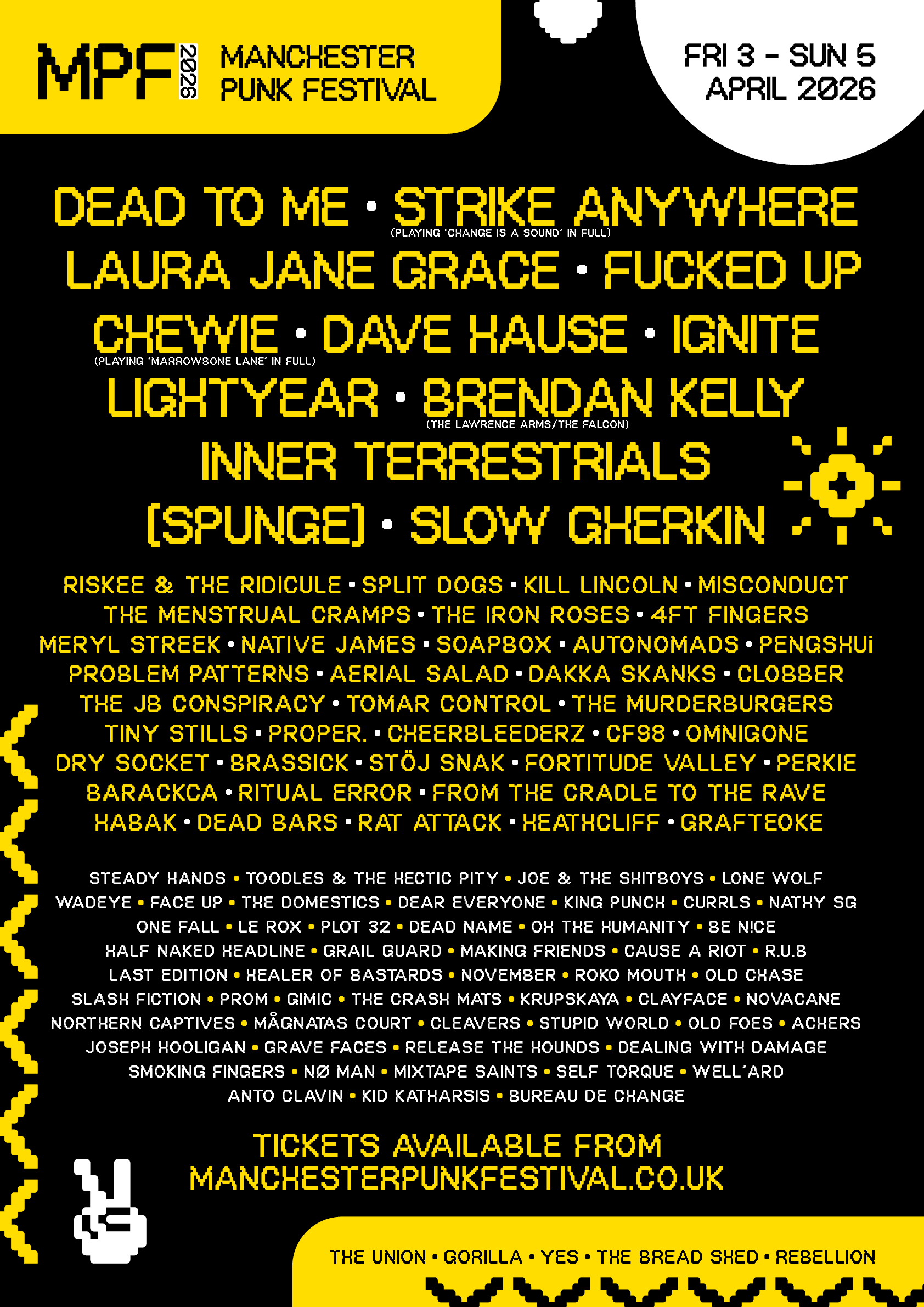 Manchester Punk Festival Announces Next Wave Of Bands For 2026 ...