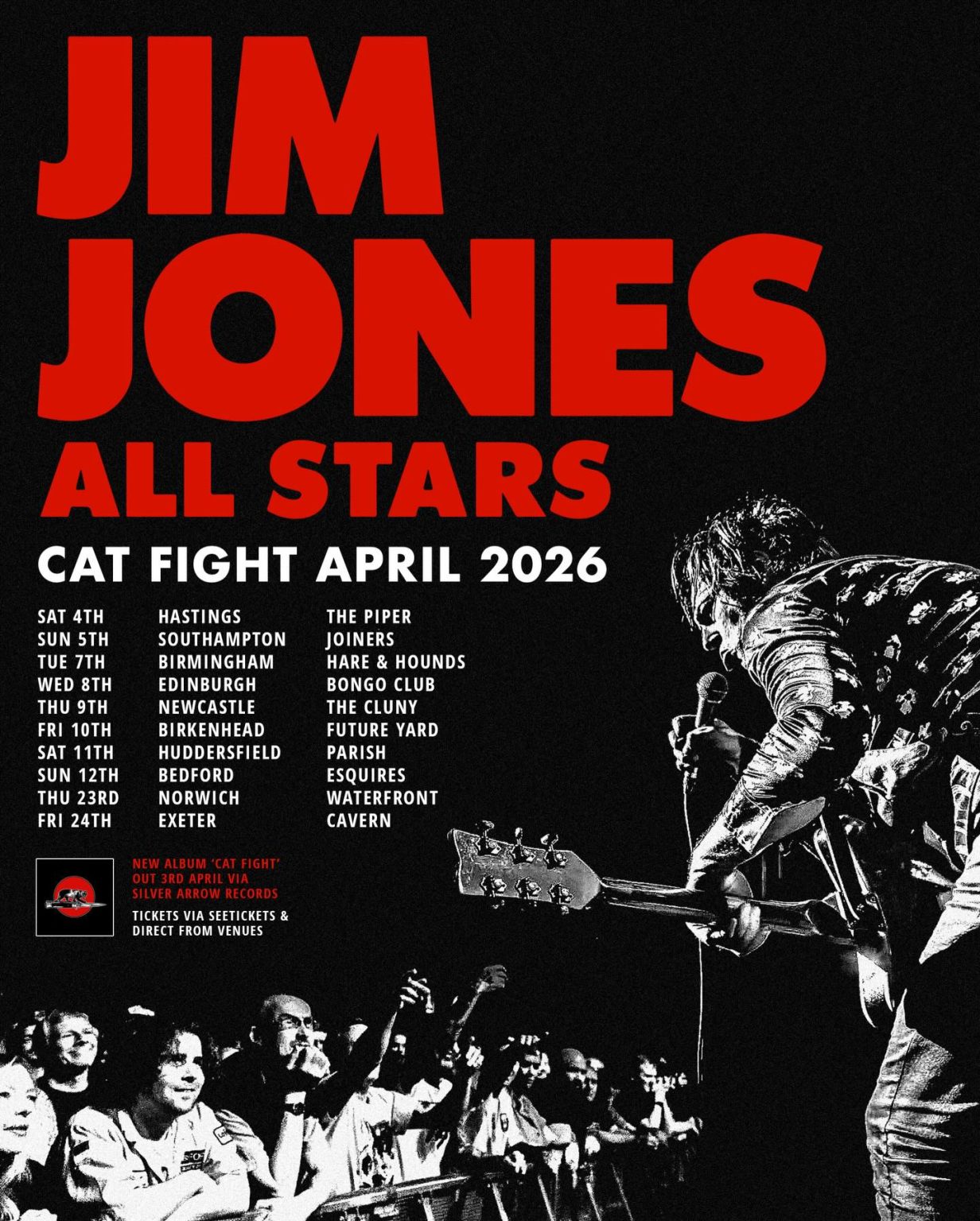 Jim Jones All Stars Release "Cat Fight" Album - ThePunkSite.com